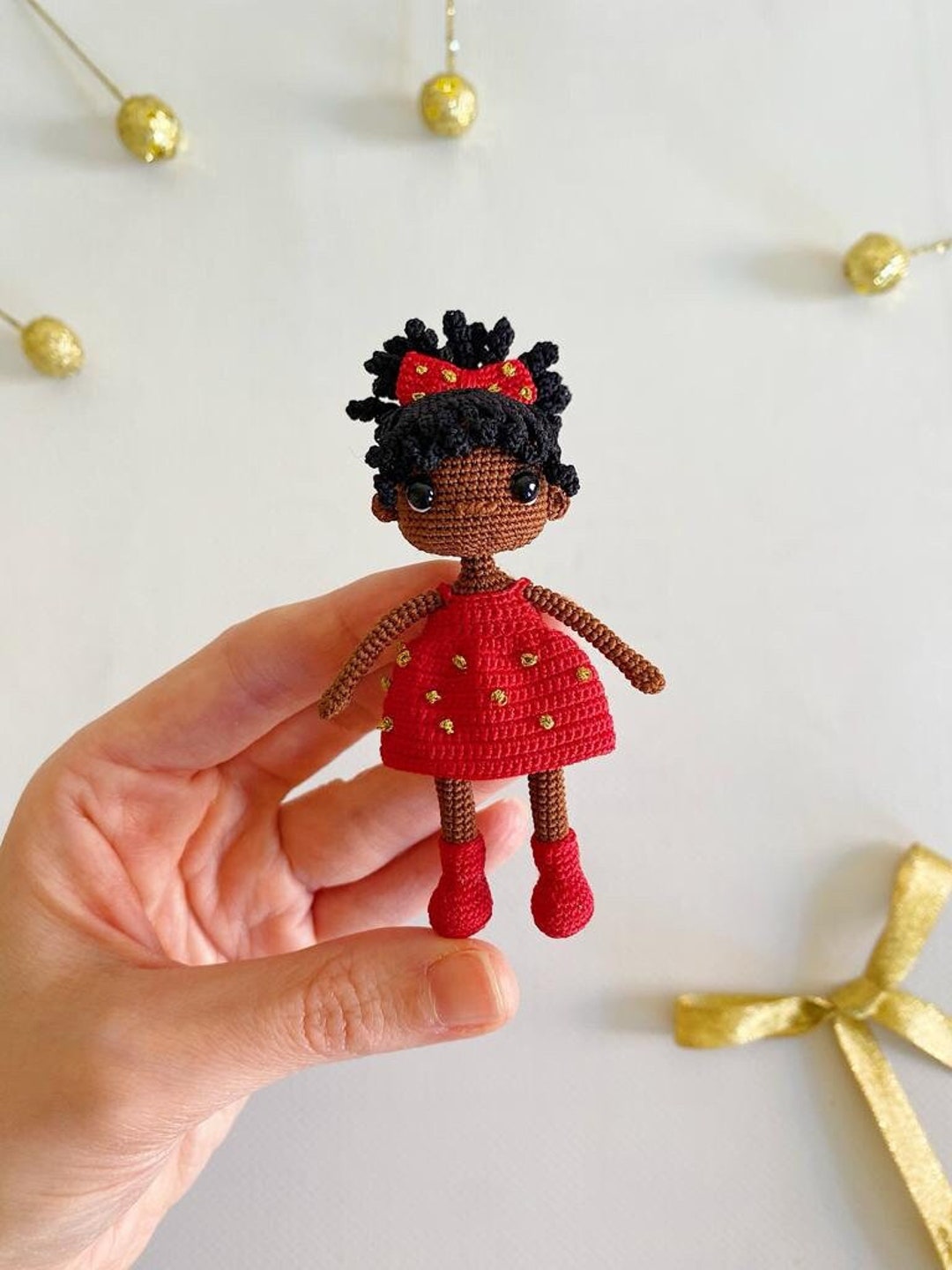 Maria Doll Miniature Amigurumi Miniature Maria Doll - Etsy