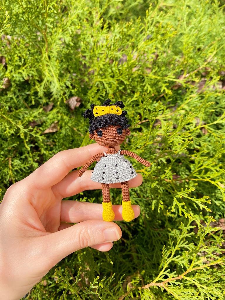Maria Doll Miniature Amigurumi Miniature Maria Doll - Etsy