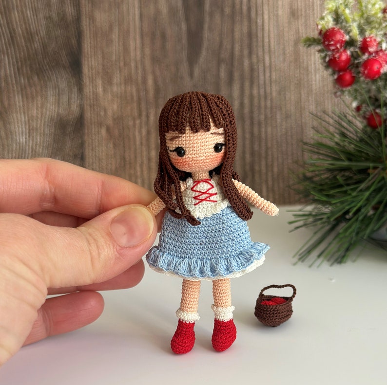 Little Red Riding Hood Caperucita Roja Pattern Miniature English ...