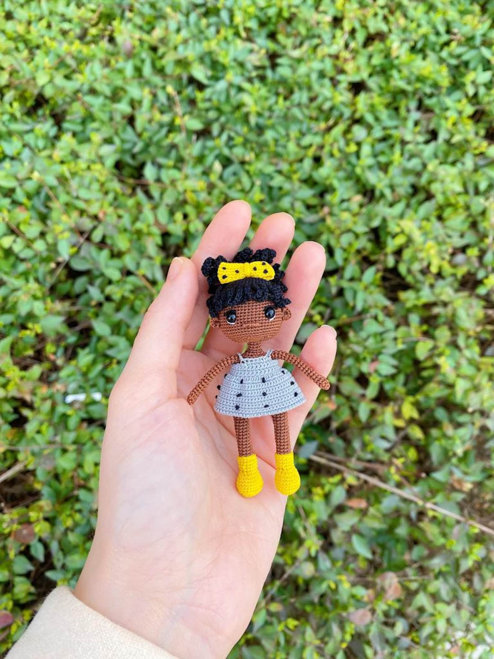 Maria Doll Miniature Amigurumi Miniature Maria Doll - Etsy