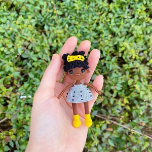 Maria Doll Miniature Amigurumi Miniature Maria Doll - Etsy