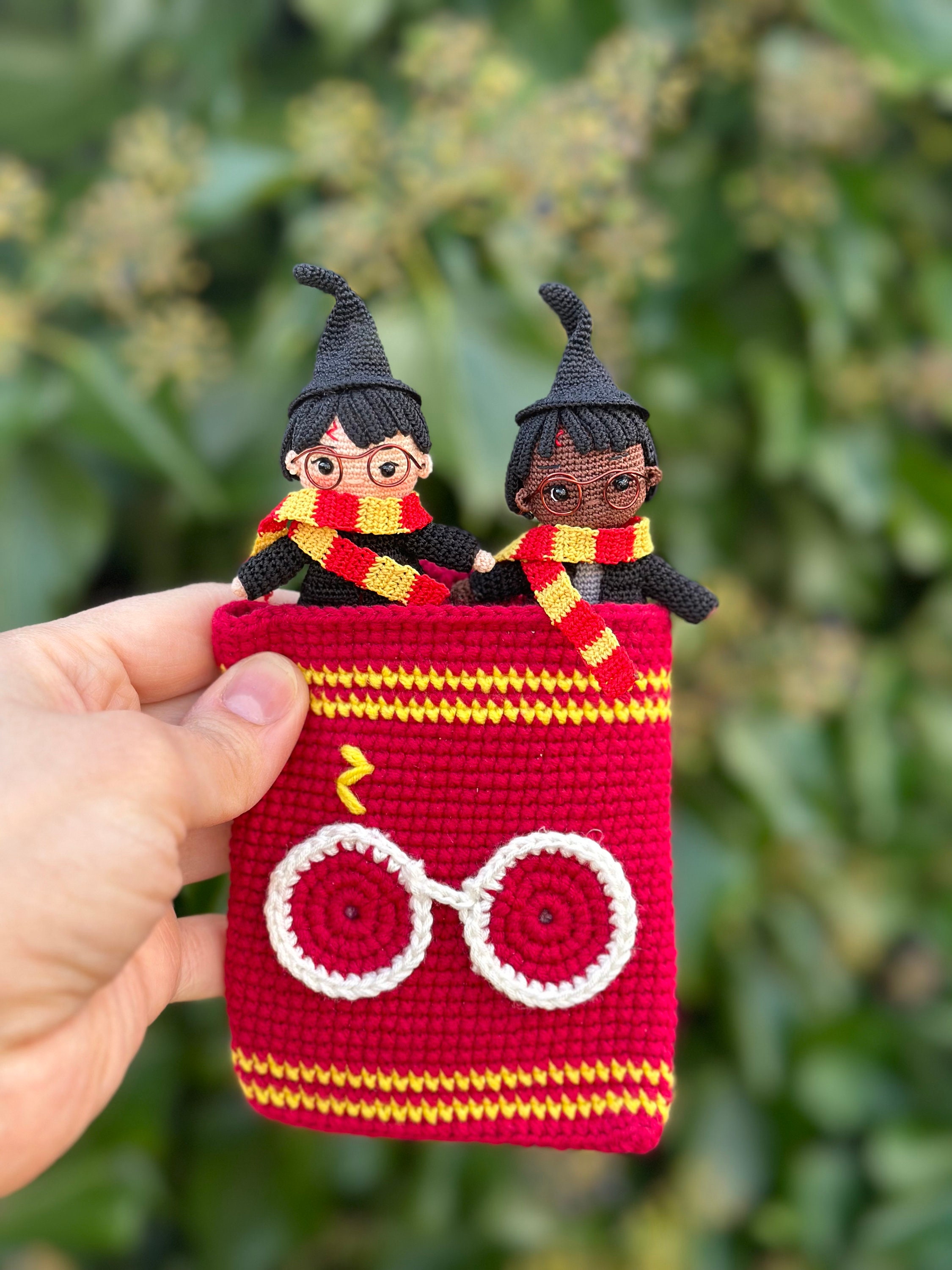The Wizard Harry Miniature Pattern Amigurumi Miniature Wizard Crochet ...