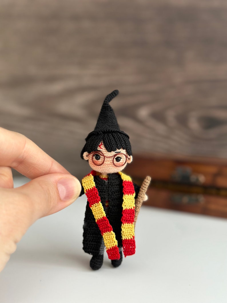 Wizard Boy Kit Wizard Boy Pattern Miniature Wizard Pattern - Etsy