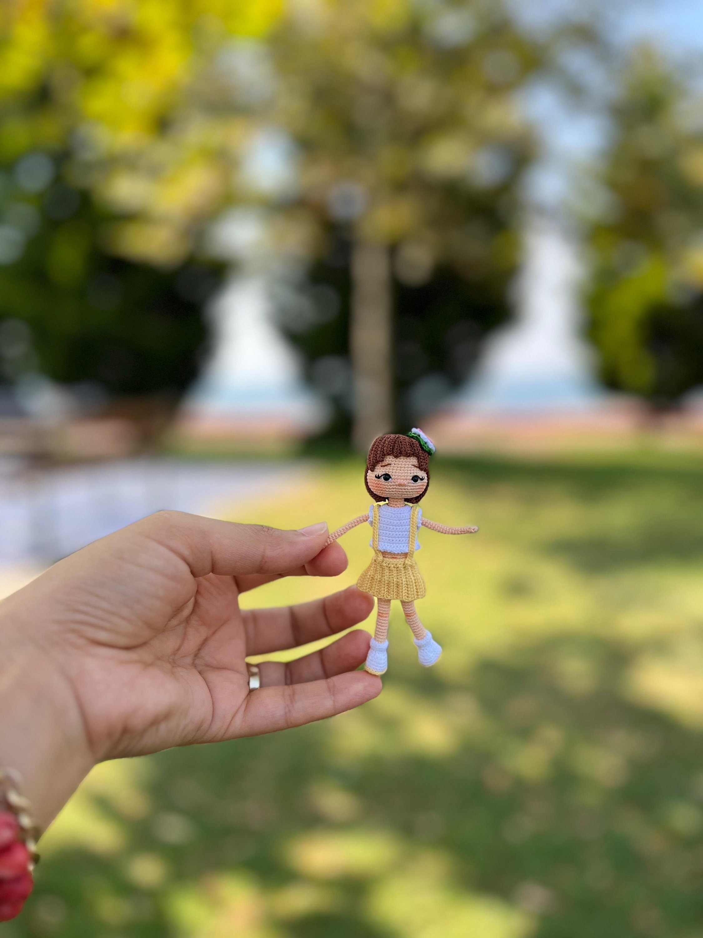 Daisy Doll Miniature Amigurumi Miniature Daisy Doll - Etsy