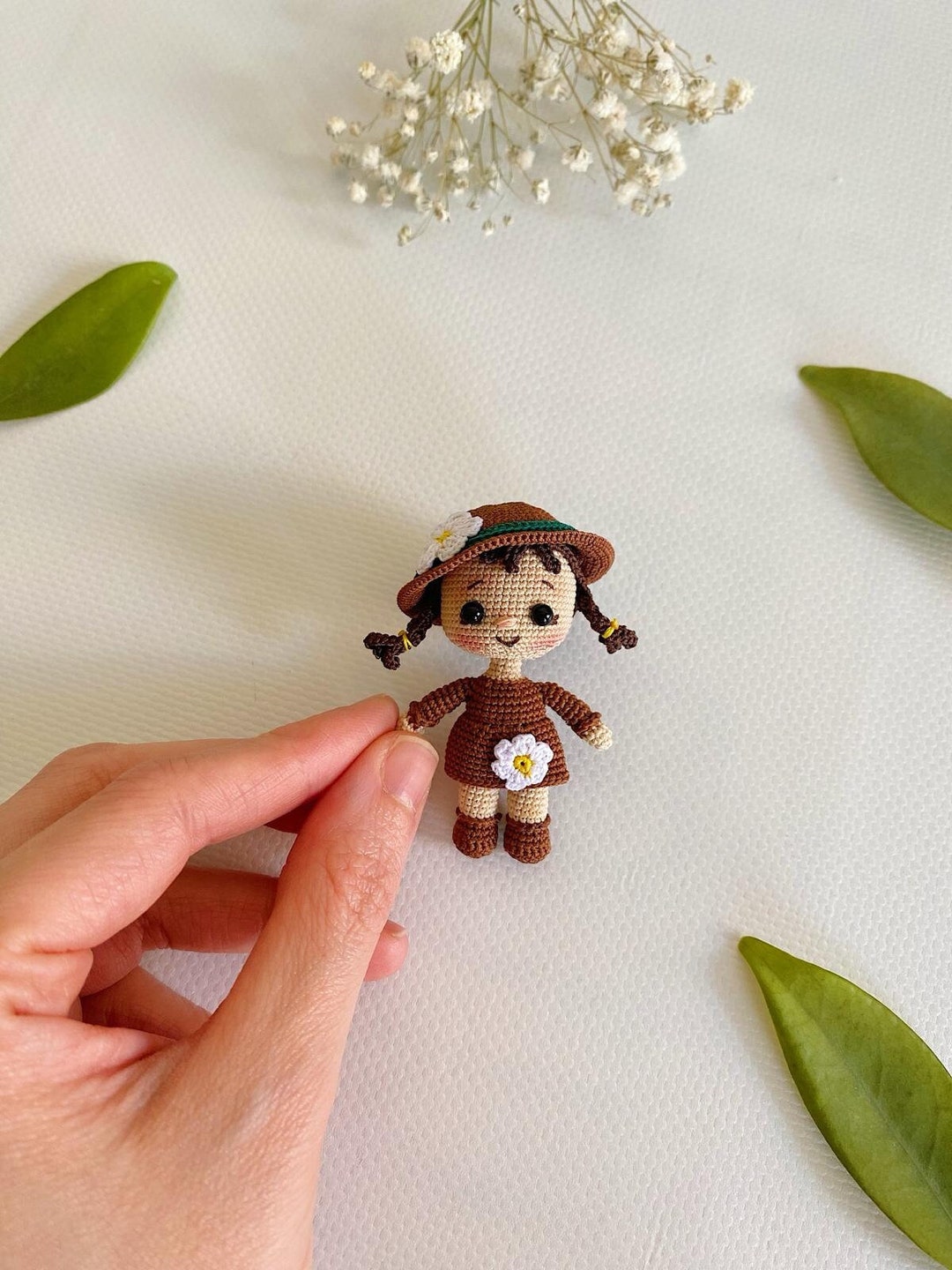 Miniature Amigurumi Donatella Doll Handmade Crochet Miniature Doll - Etsy