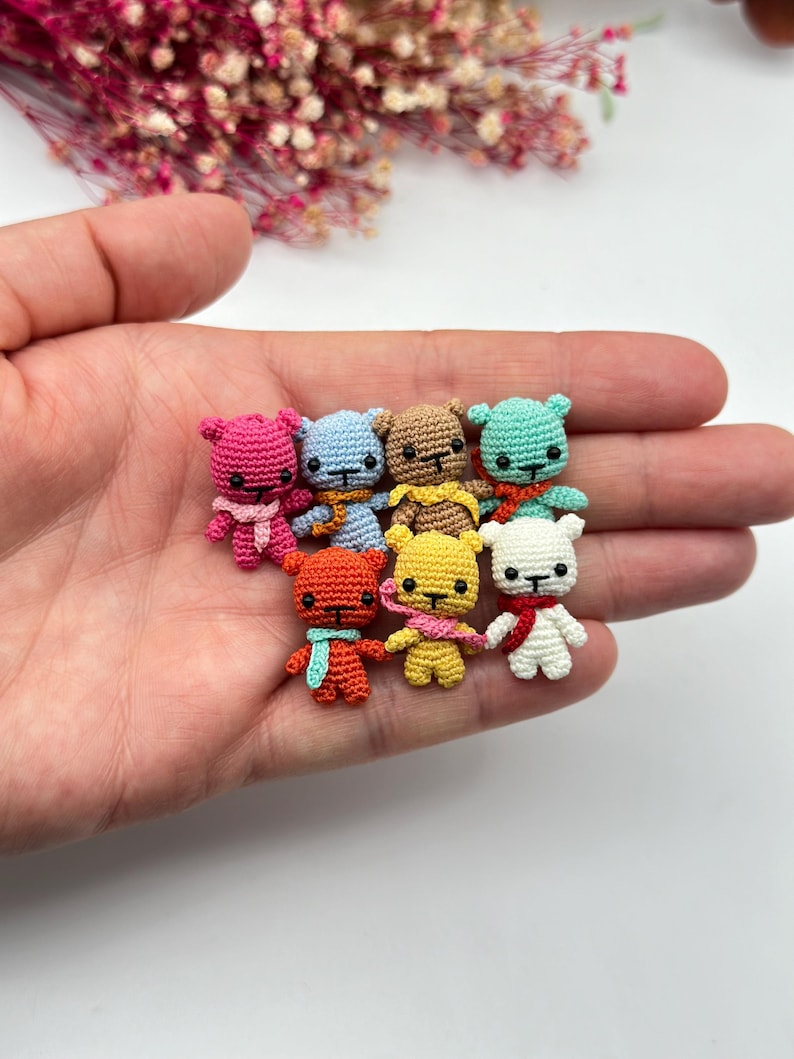 Miniature Amigurumi Gummi Bear Digital PDF Pattern Candy Bear Pattern ...