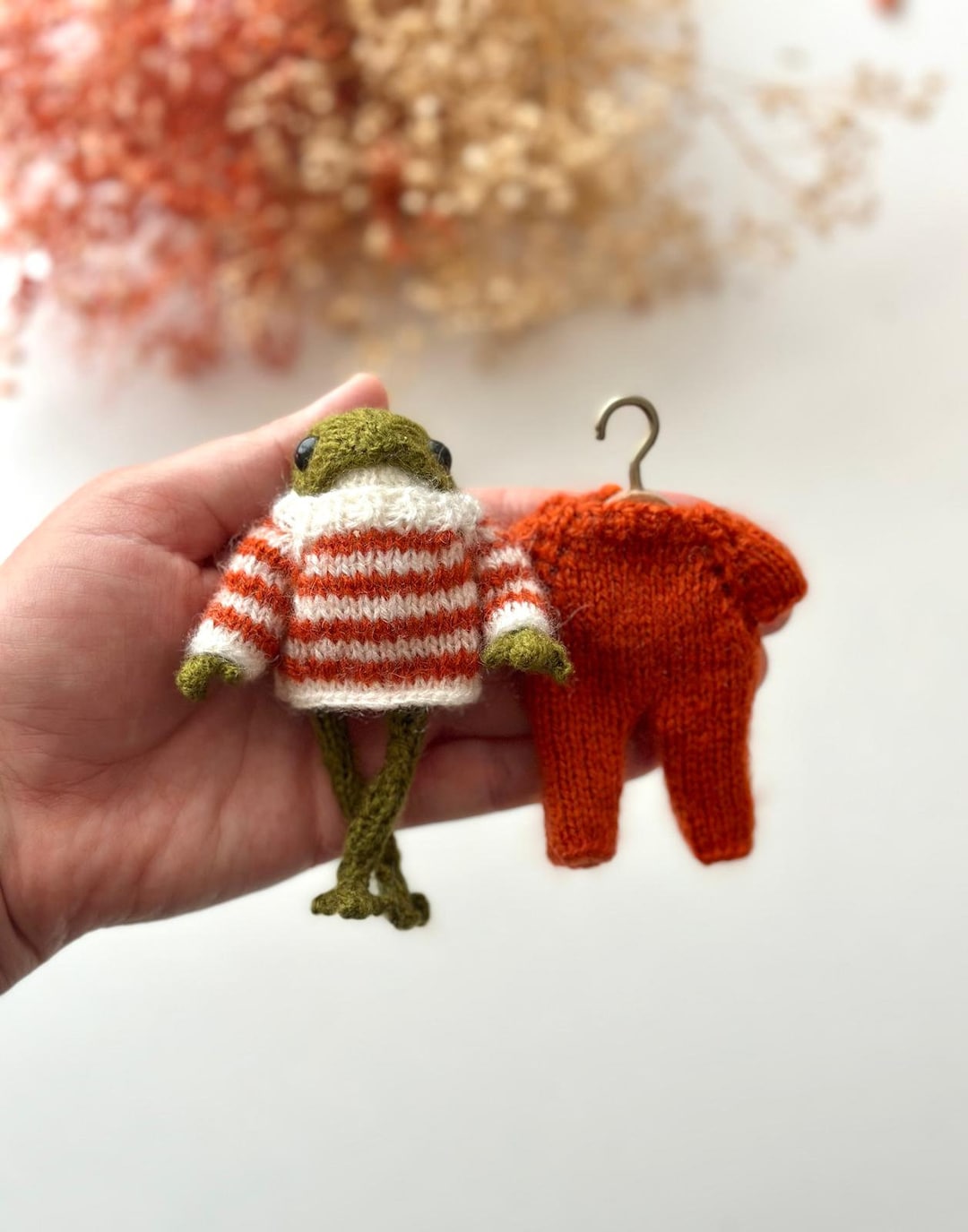 Handmade Frog Knitted Frog Handmade Frog - Etsy