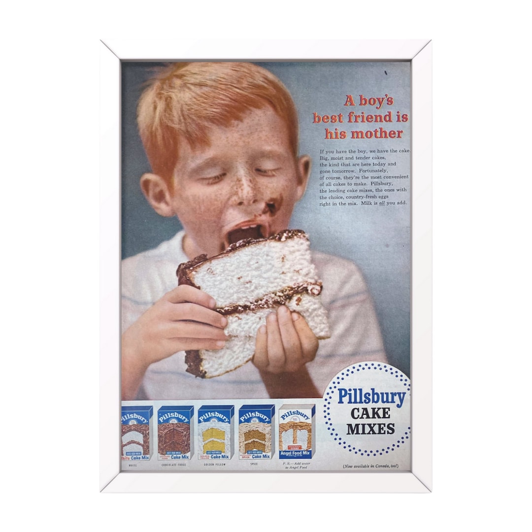 1954 Pillsbury Original Vintage Print Advertisement Magazine Ads ...