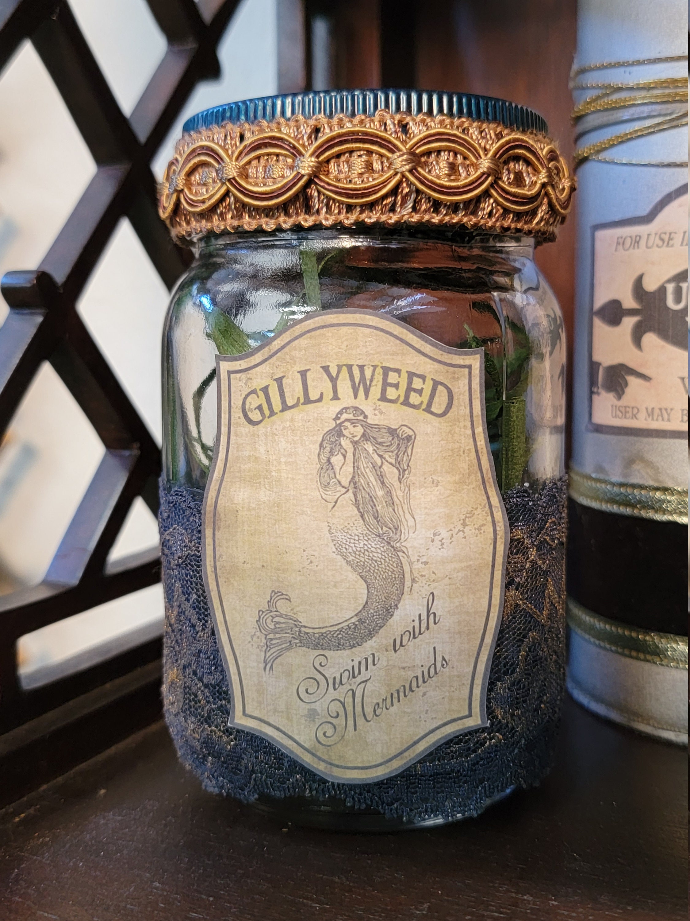 Gillyweed | Apothecary Jar - Etsy