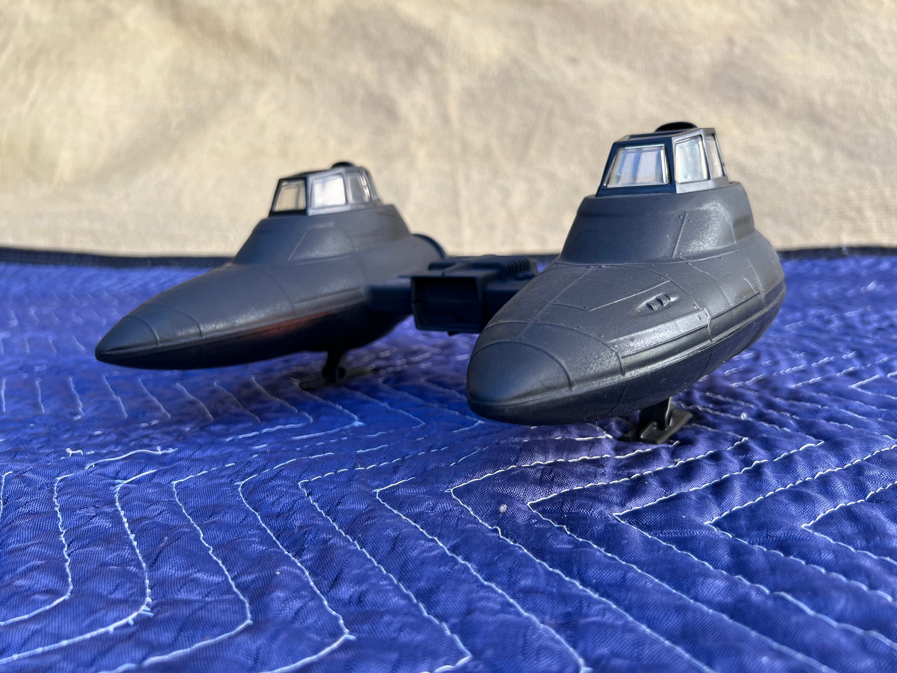 Star Wars Twin-pod Cloud Car Toy Black painted - Etsy