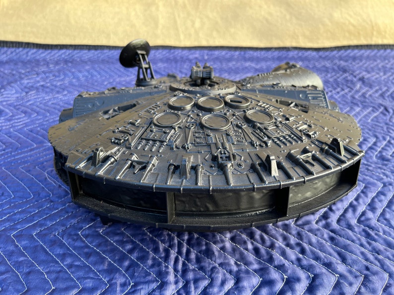 Star Wars Millennium Falcon Toy Black painted - Etsy