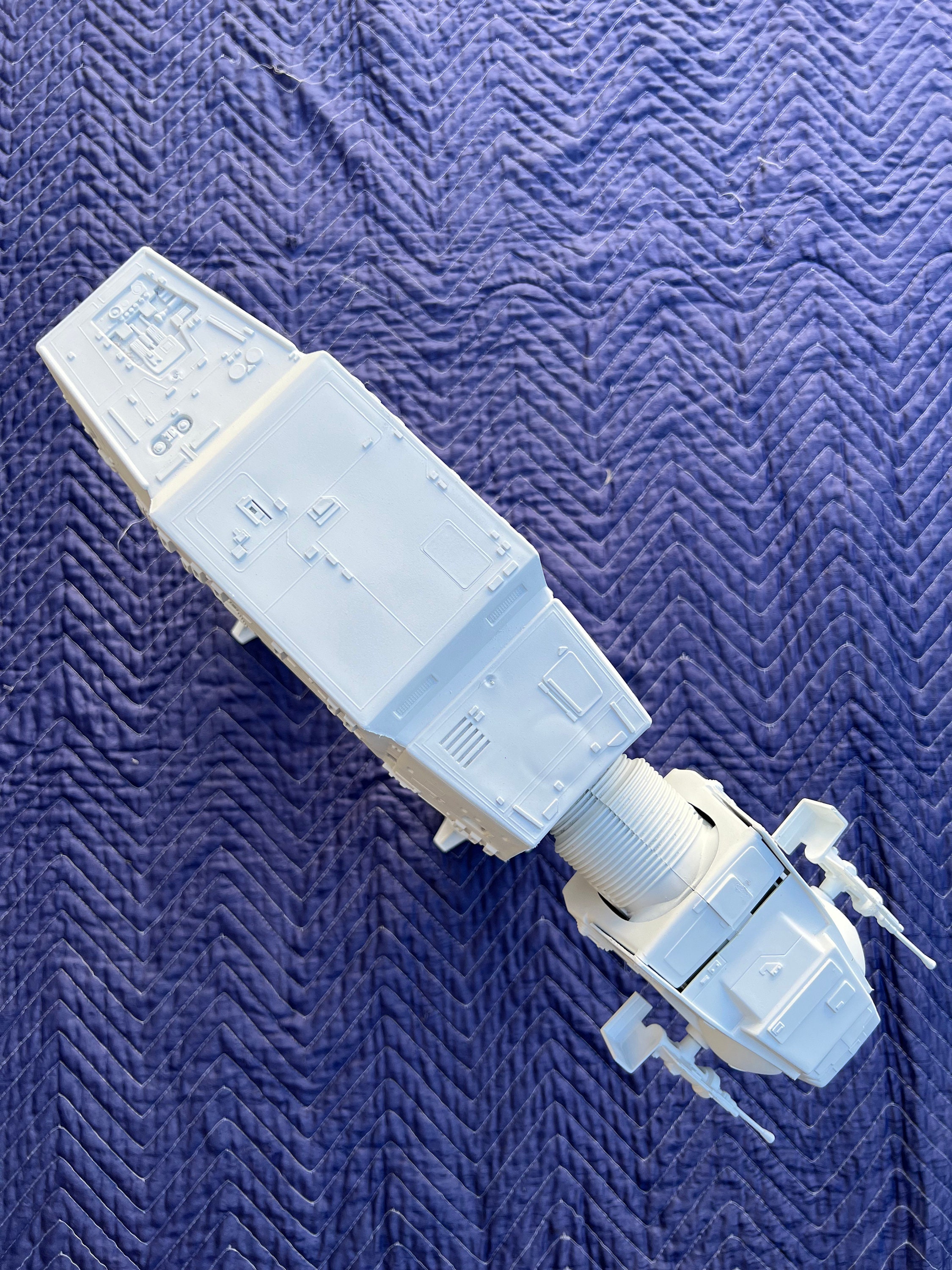 Star Wars AT-AT Walker Toy - White (painted) - Etsy