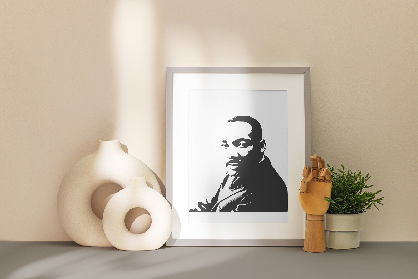 Martin Luther King Jr SVG / MLK SVG / Digital Download / Vector Art ...