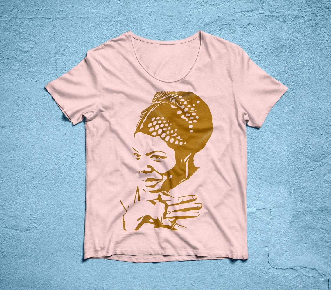 Maya Angelou SVG / Digital Download / Vector Art / Black History ...