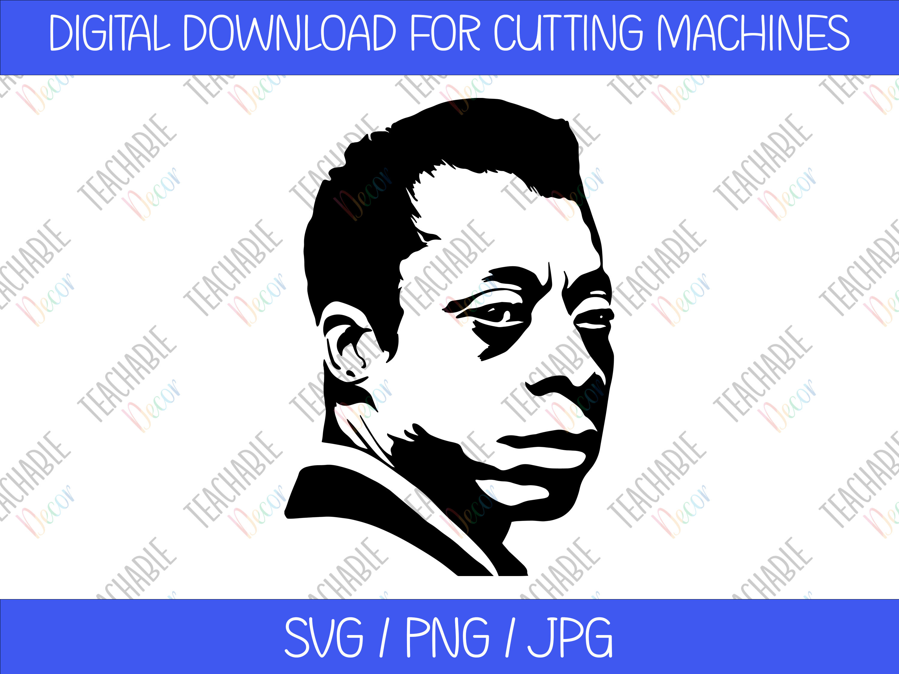 James Baldwin SVG / Civil Rights SVG / African American History ...