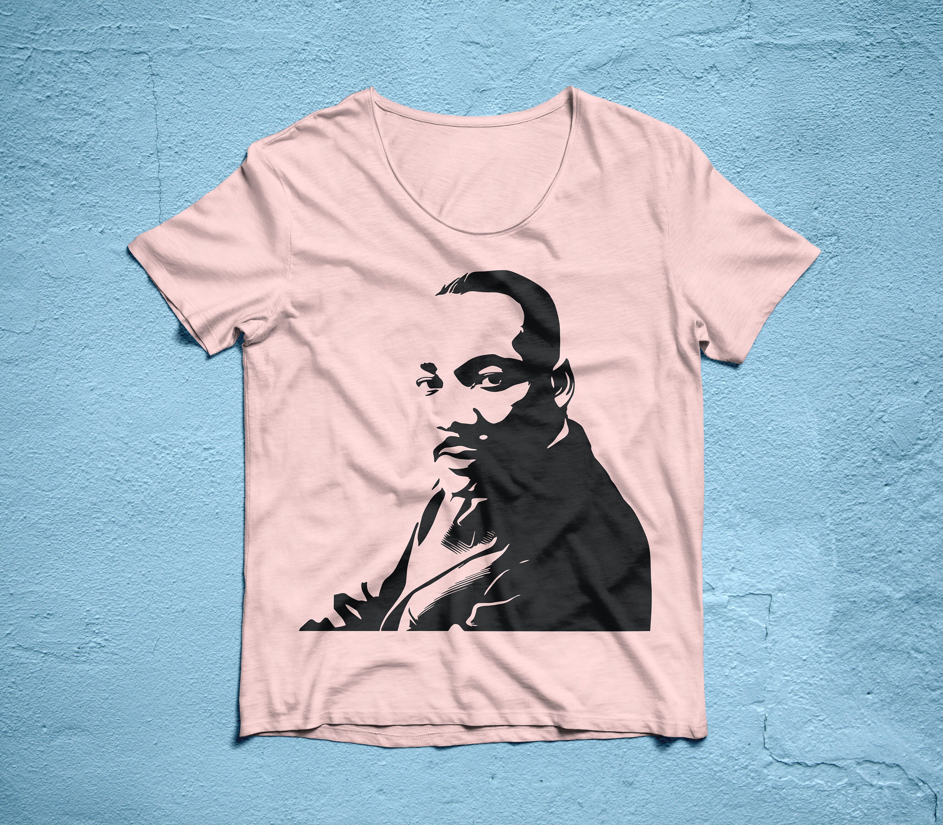 Martin Luther King Jr SVG / MLK SVG / Digital Download / Vector Art ...