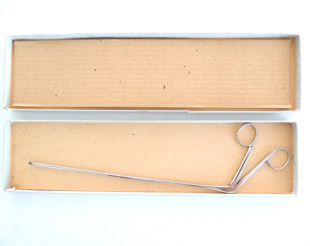 Vintage George P. Pilling & Son Laryngeal Cup Forceps | Antique Medical ...