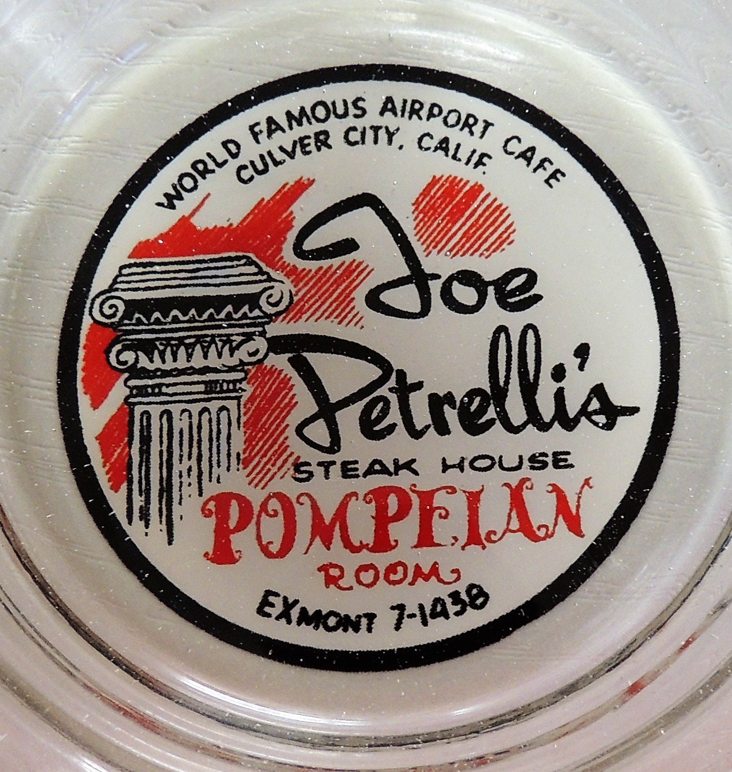 Vintage Petrelli's Steak House Culver City CA Ashtray Tobbacciana ...