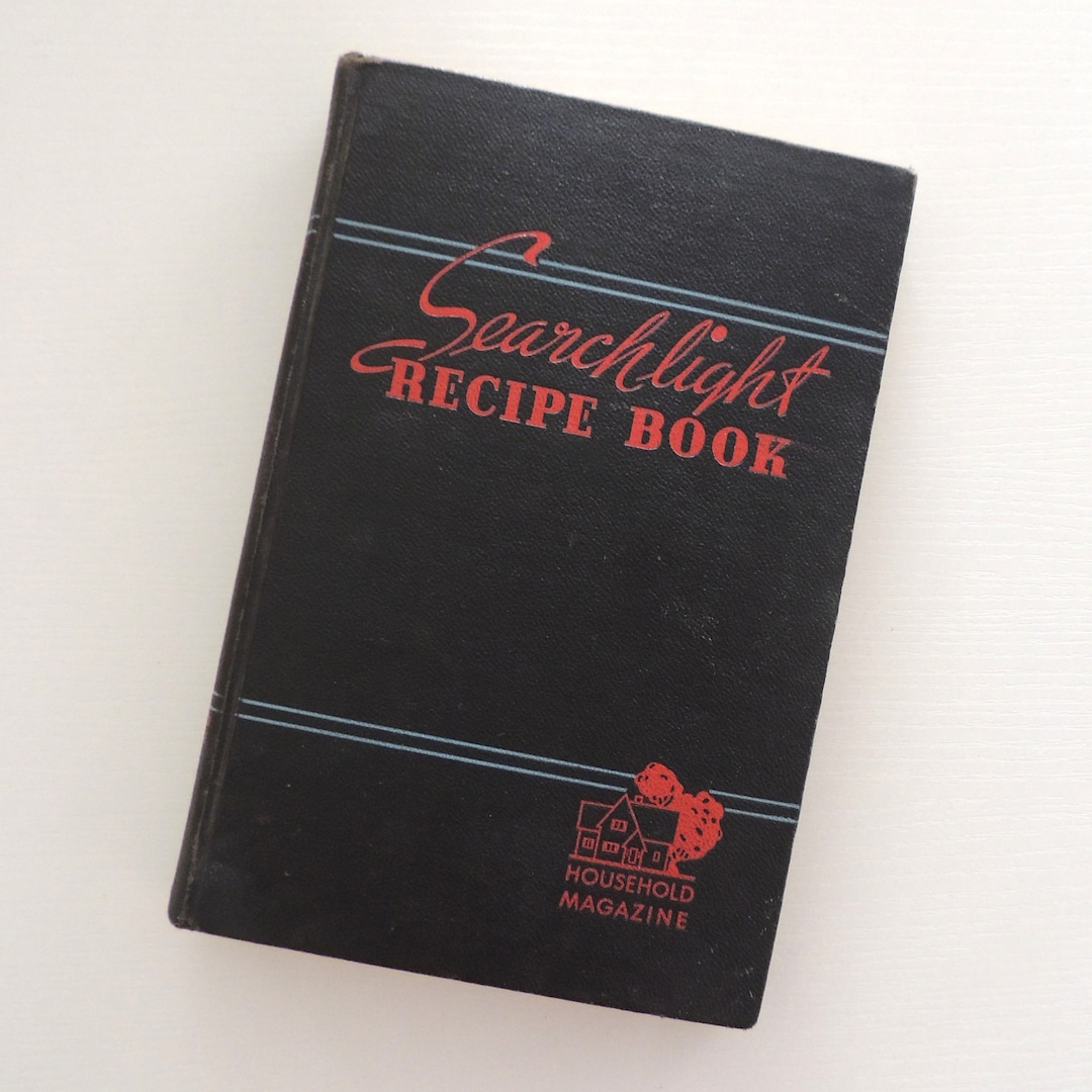 1944 Searchlight Recipe Book | Collectible Cookbook | Vintage Kitchen ...