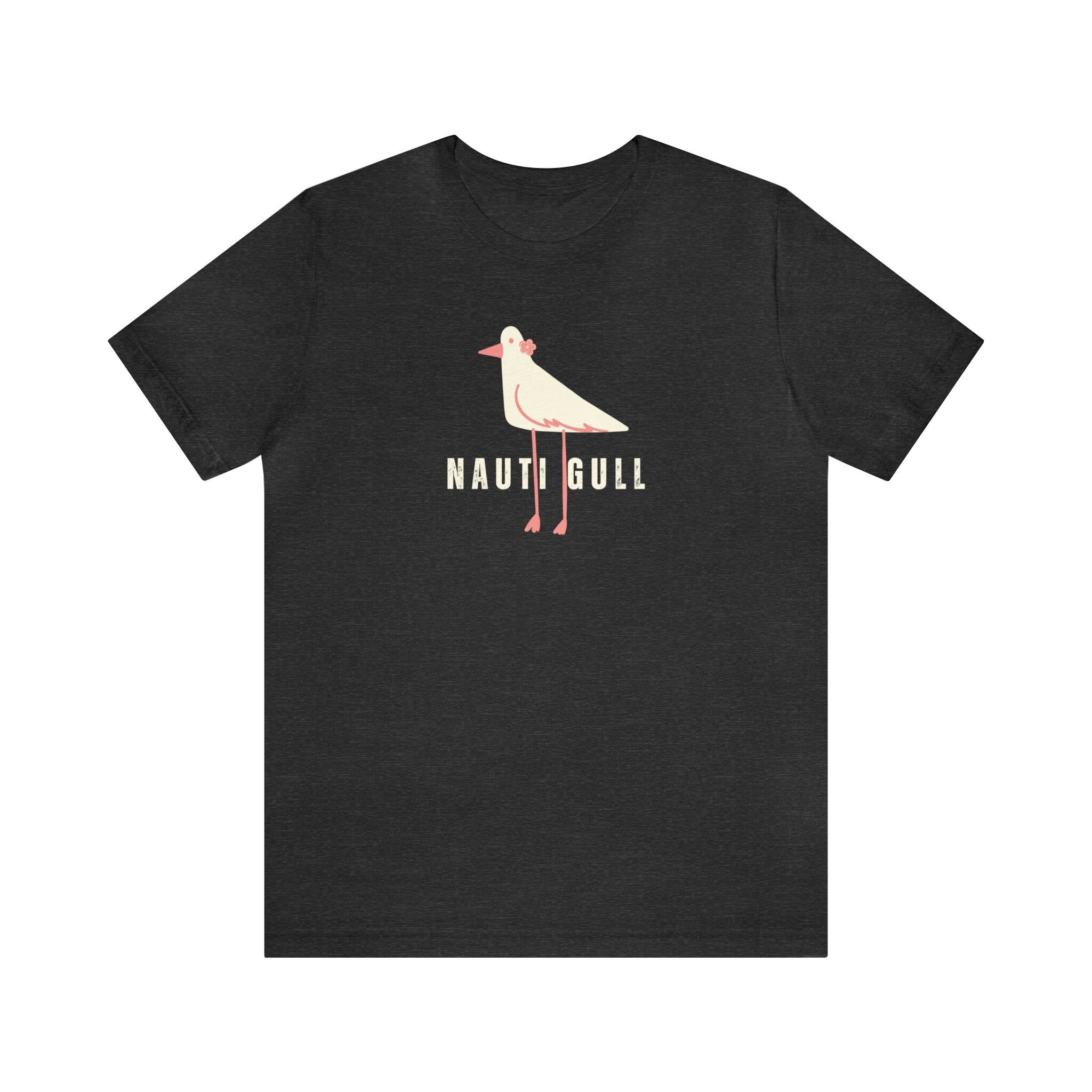 Nauti Gull Shirt, Beach Shirt, Ocean Inspired Style, Summer Shirt ...