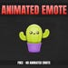 CACTUS DANCE CUTE [ Animated Emotes ] Designed for Twitch, Discord, Sub ...