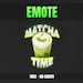 MATCHA LATTE TIME [ Emotes ] Designed for Twitch, Discord, Sub ...