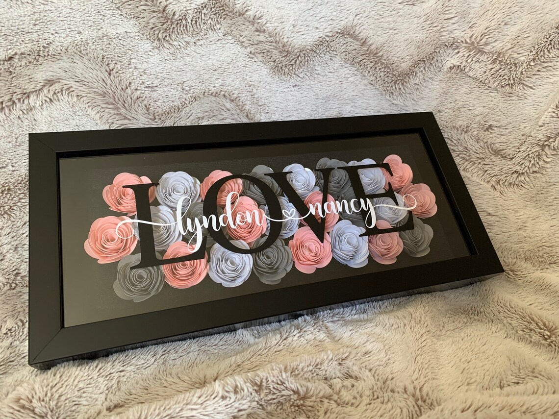 Personalized Shadow Box - Etsy