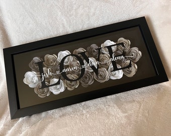 Personalized Shadow Box | Etsy