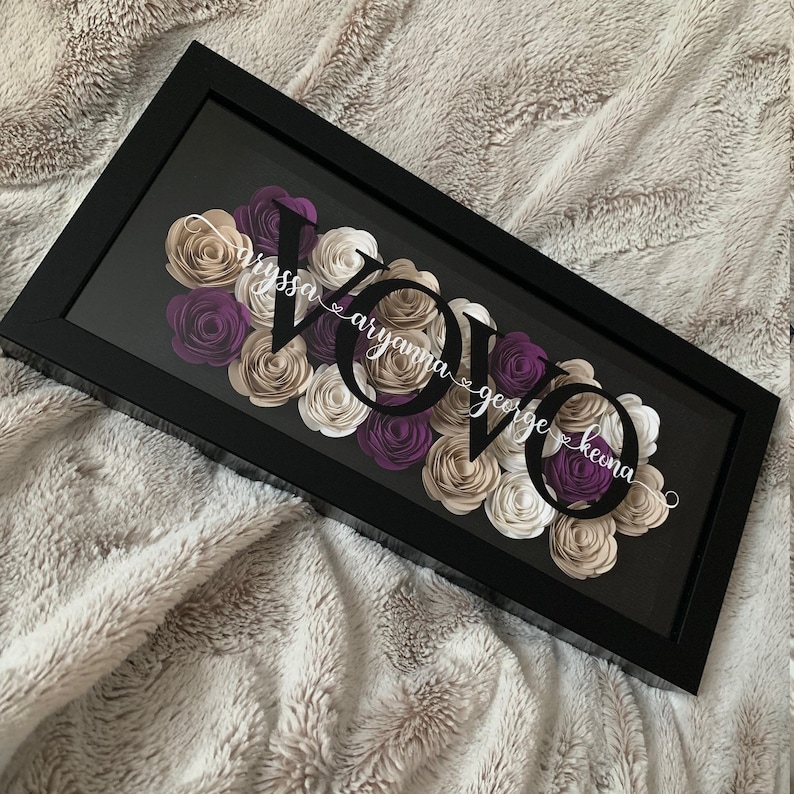 Personalized Shadow Box | Etsy