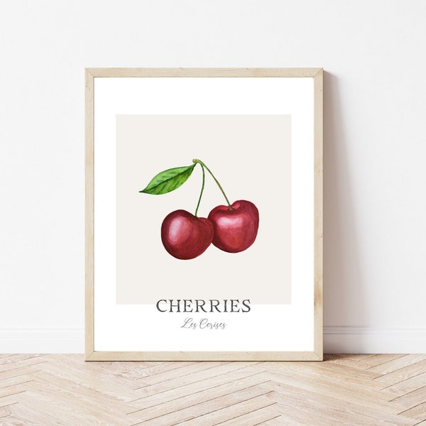 Cherry Print - Etsy