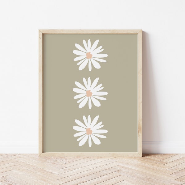Daisy Wall Art - Etsy