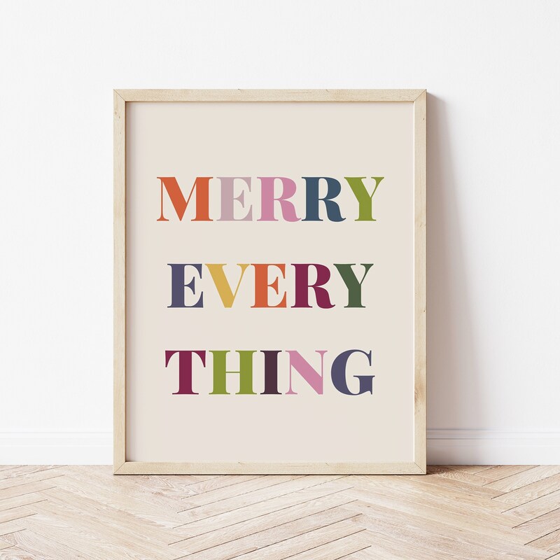 Merry Everything - Etsy