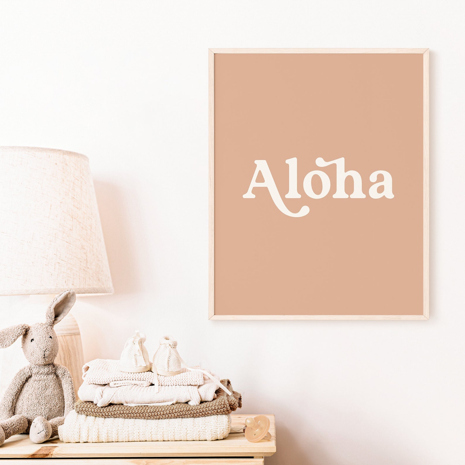 Aloha Print Printable Summer Decor Boho Beach Nursery Decor - Etsy