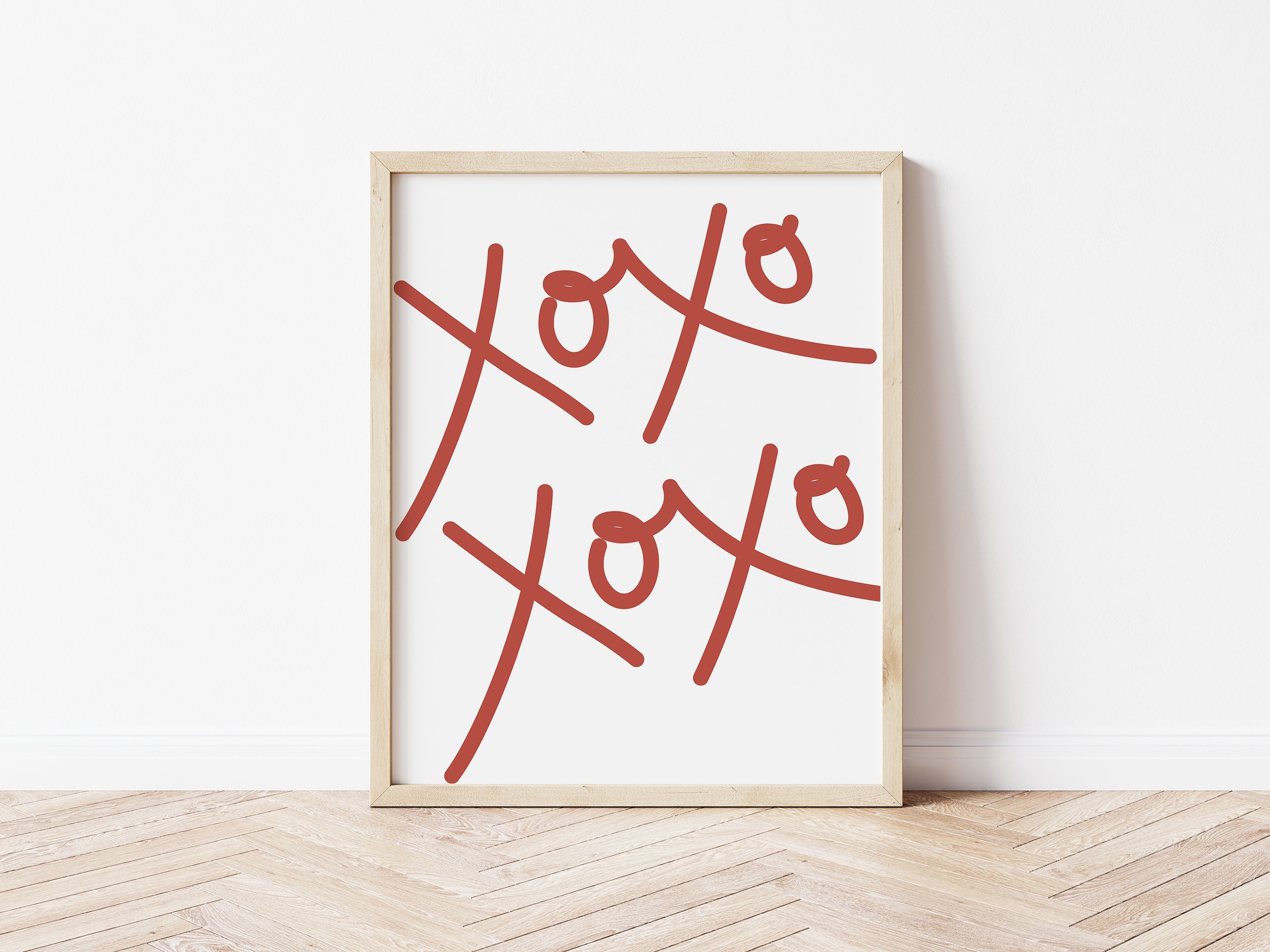 XOXO Print, Valentine's Day Printable Decor, Minimal Valentines Day ...