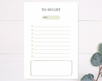 Green to Do List | Etsy