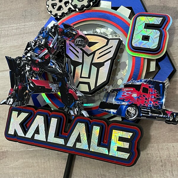 Transformers Topper - Etsy