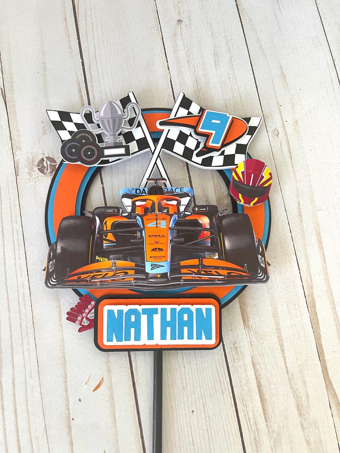 Customs Order // Party Supplies Cake Topper // Cake Topper // Sports ...