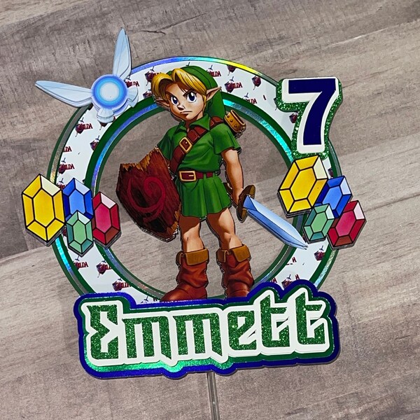 Zelda Cake Topper - Etsy