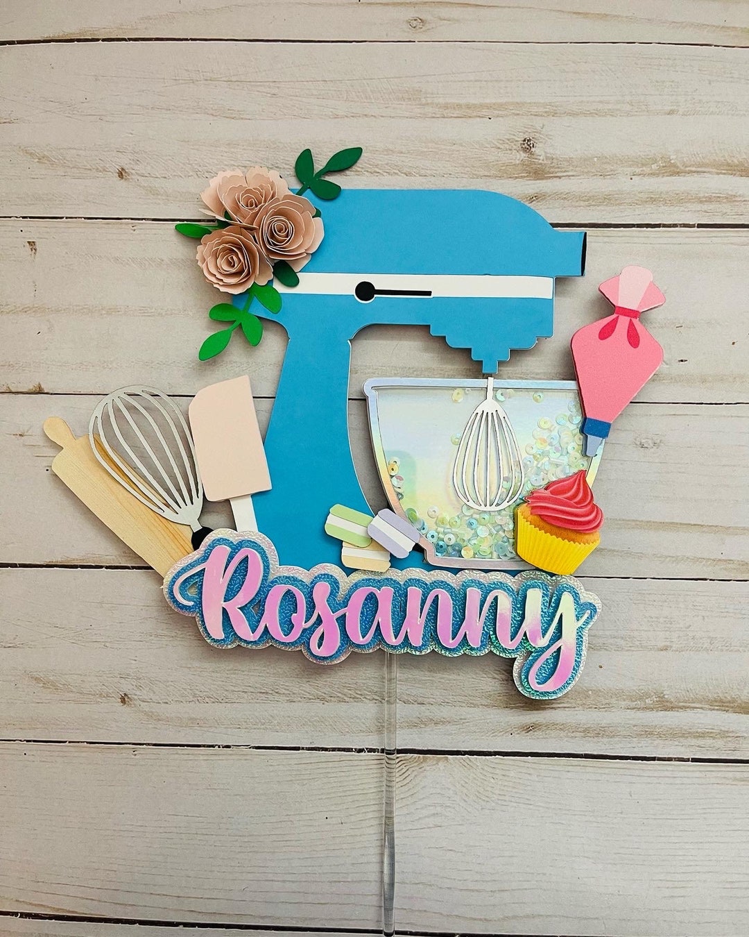 Baking Cake Topper - Etsy