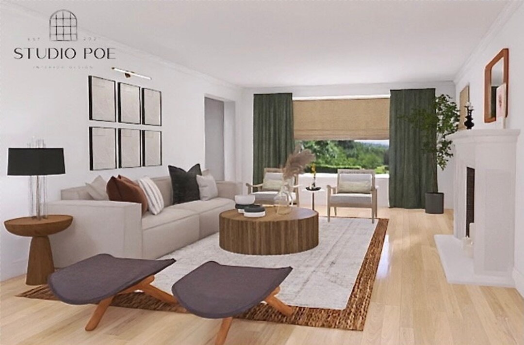 Full Interior Design Service - Virtual Design-interior Design-moodboard ...