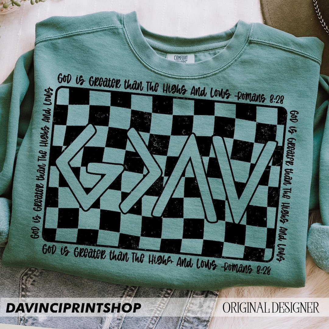 God is Greater Than High and Lows Png, Bible Verse Png, Christian Png ...