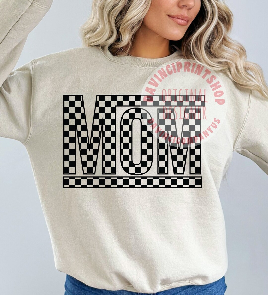 Checkered Mom Svg, Mama Shirt Designs, Mom Svg, Mom Sublimation ...