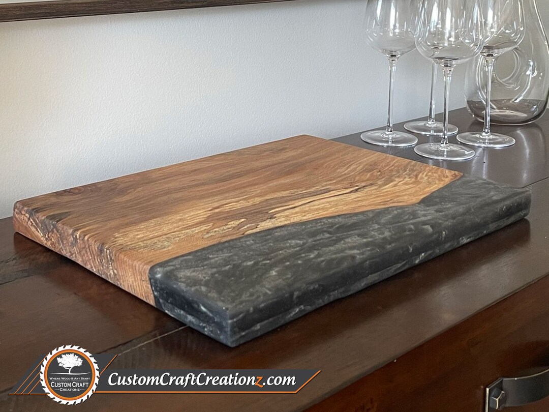 MEDIUM CUSTOM: English Walnut Wood / Sumi Black-storm Gray-tara Gold ...