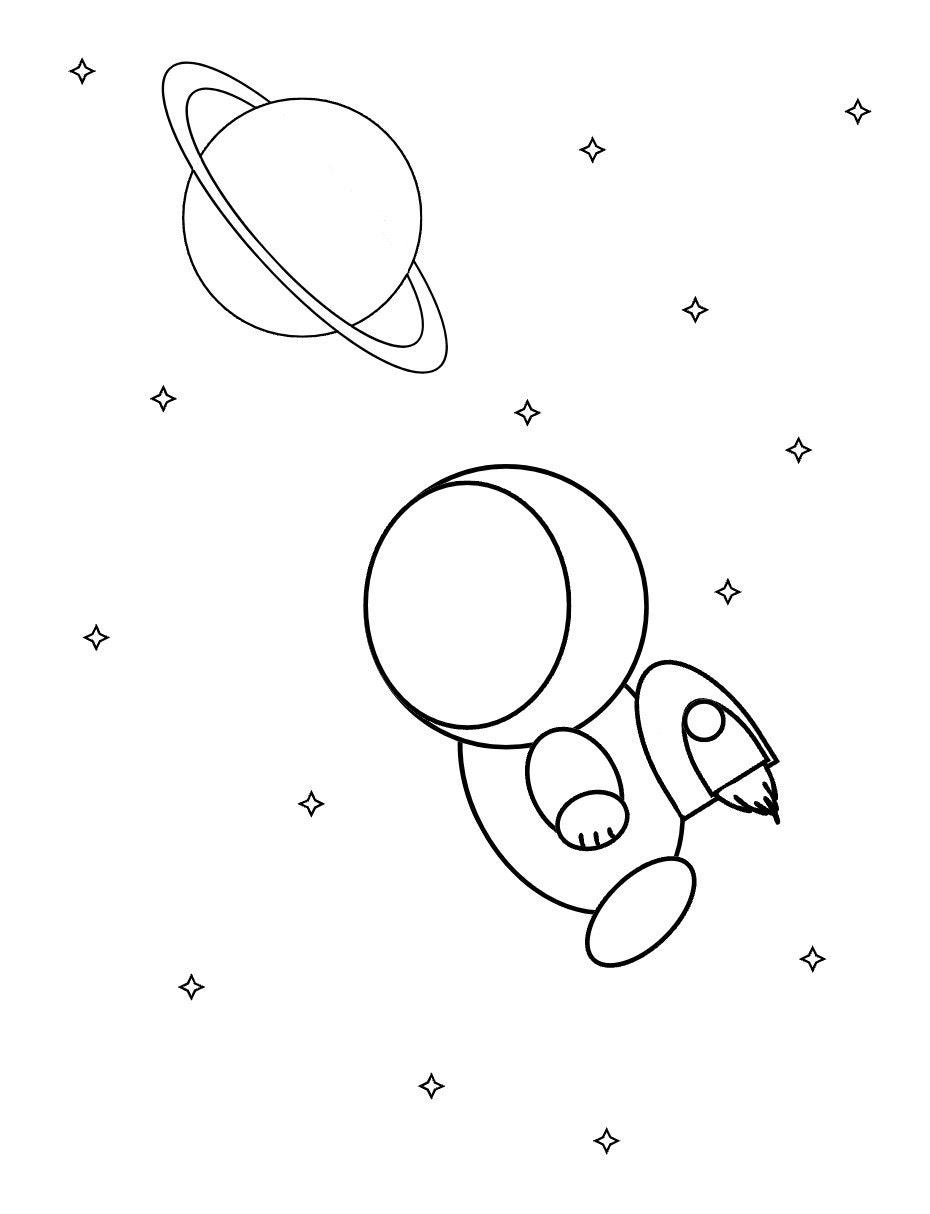 Coloring Pages | Outer Space | Aliens | Digital, Downloadable Coloring ...