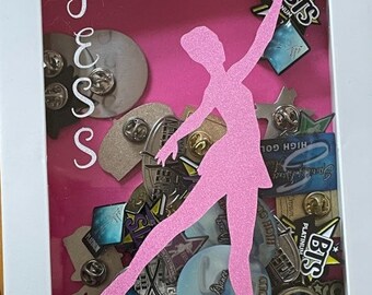 Dance Competition Pin Shadow Box - Etsy