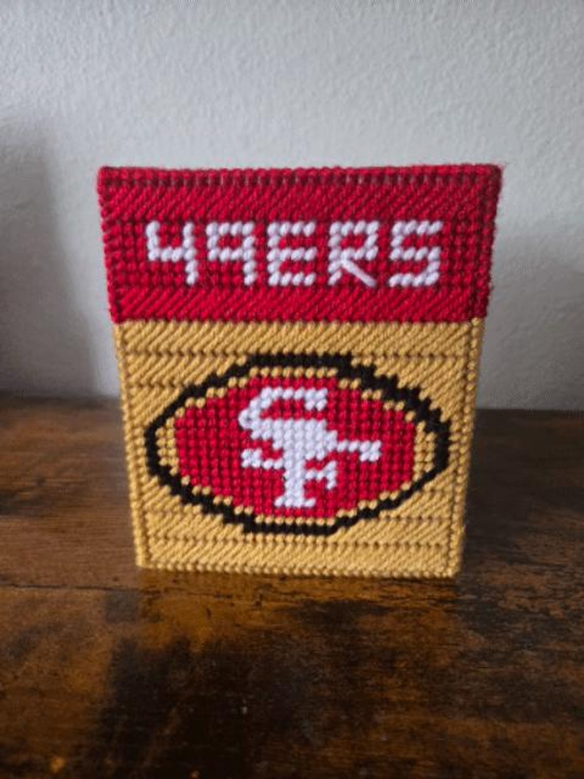 San Francisco 49ers Tissue Box Cover - Etsy