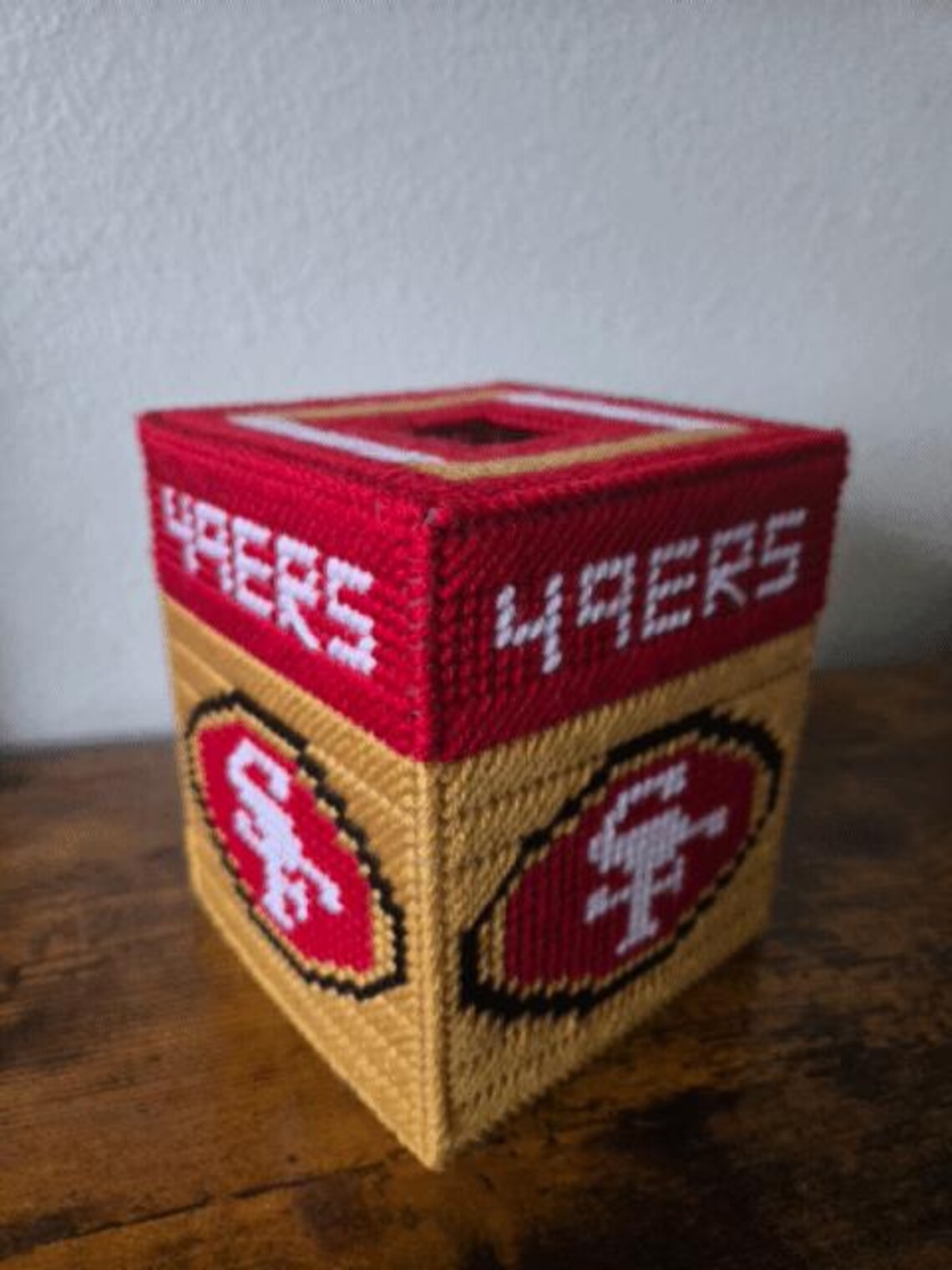 San Francisco 49ers Tissue Box Cover - Etsy