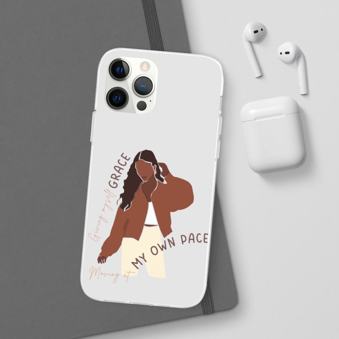 Giving Myself Grace/ Moving at My Own Pace Flexi Phone Cases - Etsy