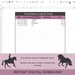 Multiple Horse Management Log Spreadsheet - Etsy