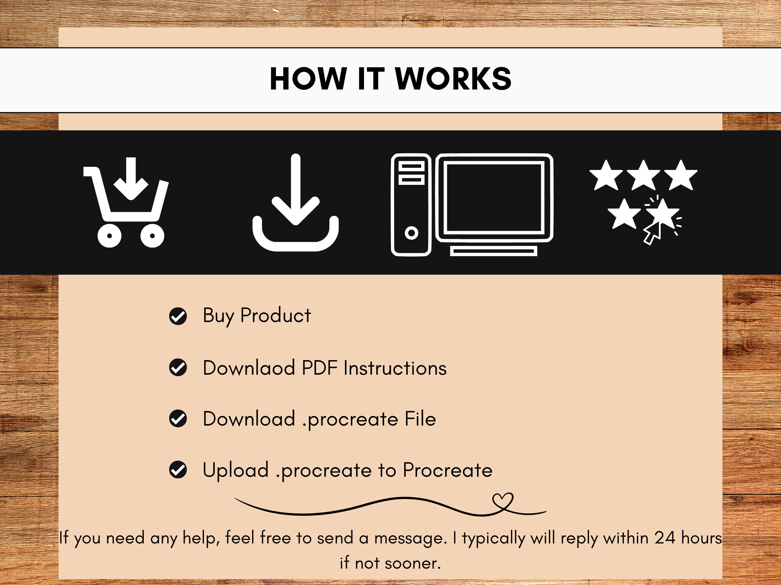 Procreate Tarot & Oracle Card Templates: Standard Sizes, Commercial Use ...